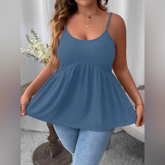 Tops | Light Blue Tank | Poshmark